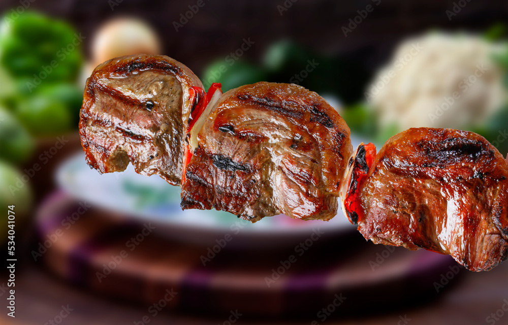 Picanha, traditional Brazilian beef cut Stock Photo | Adobe Stock