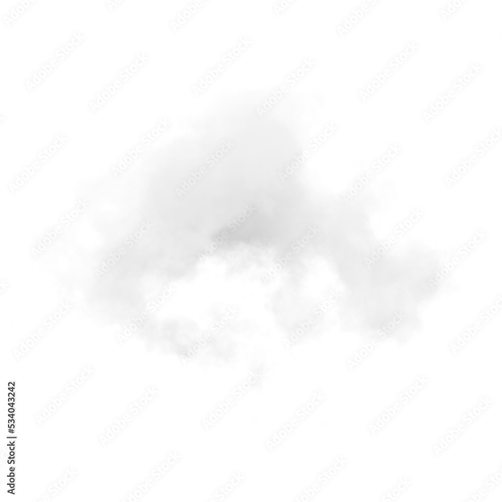 single white cloud with transparent background Stock Photo | Adobe Stock