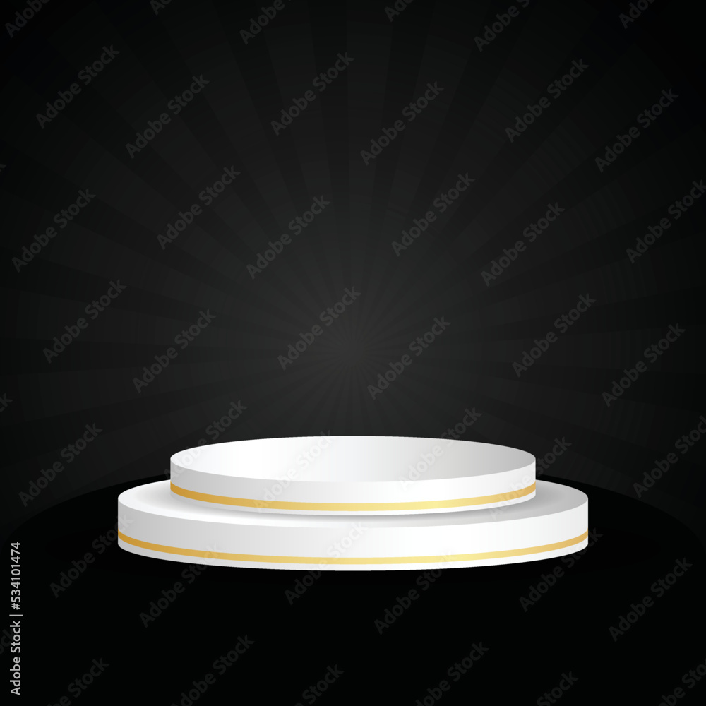 sunbrust black colour Background, with Double Podium, Perfect for ...