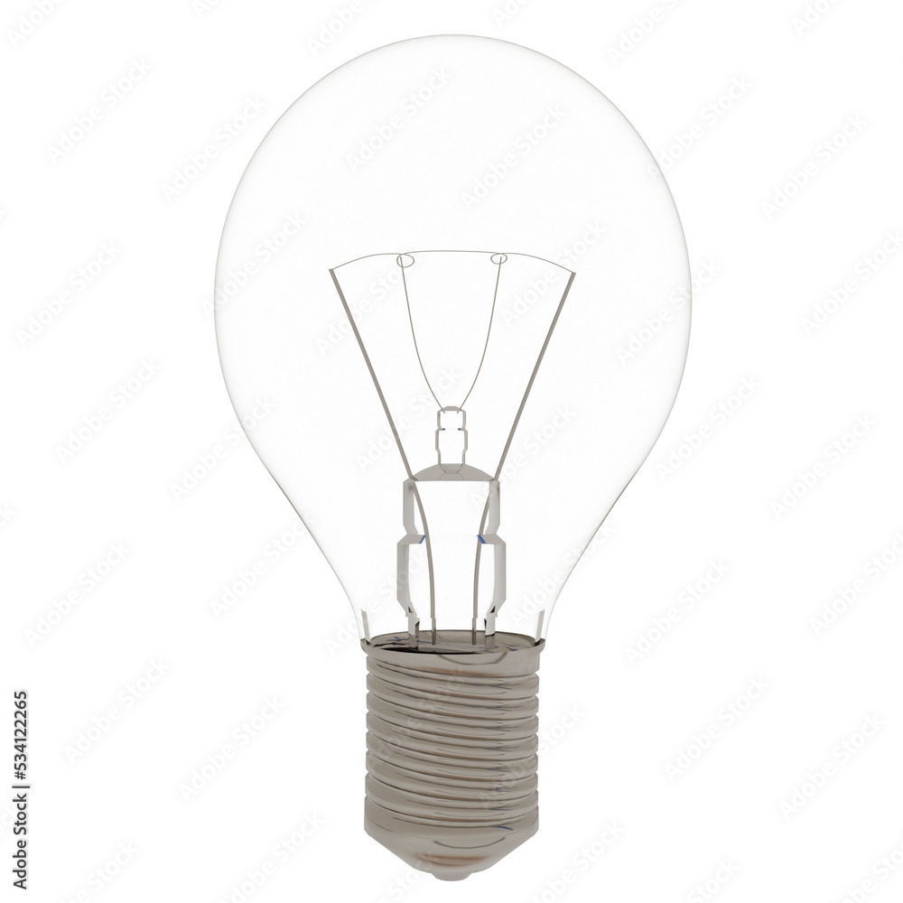 Idea light bulb flat lay Template Edison retro light bulb for glowing ...
