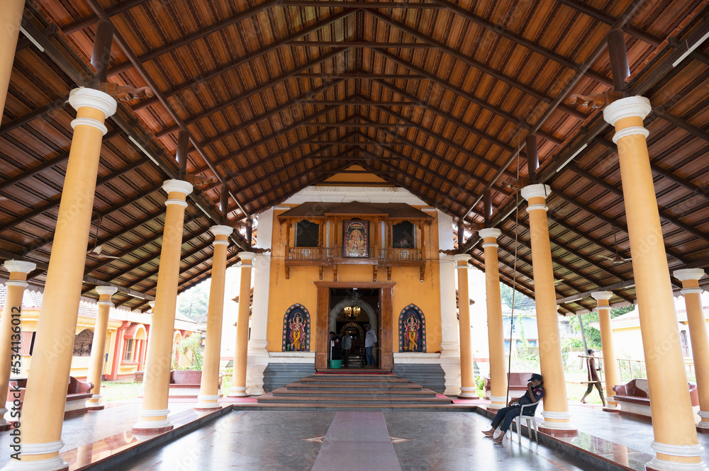 Devaki Krishna Temple, it is Hindu temple located in Mashel, Chorao ...