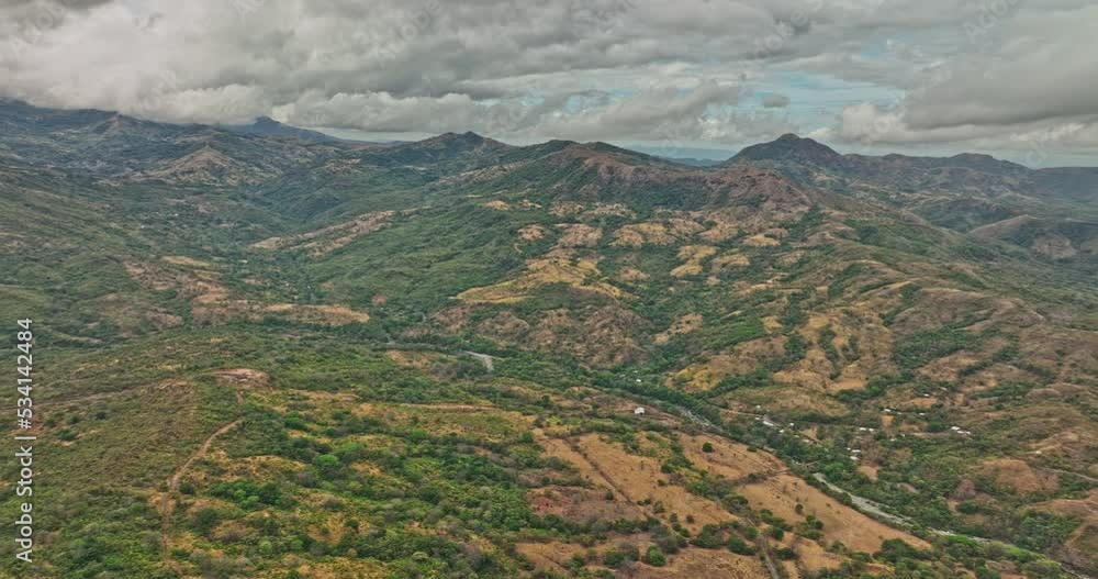 Caldera Panama Aerial v6 breathtaking panoramic view panning across ...