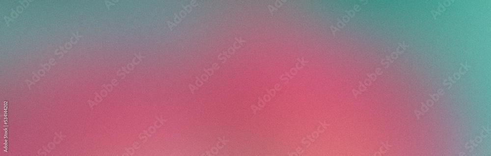 Pink lo-fi grainy gradient texture. Turquoise gradient background ...