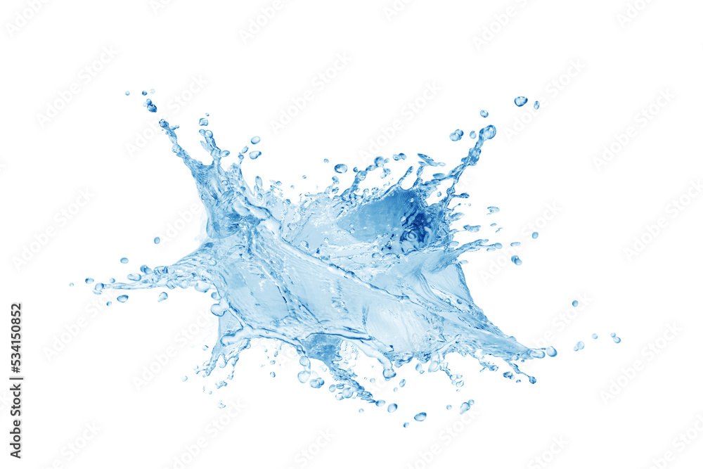 Water splash, water splash isolated on white background, water Stock ...