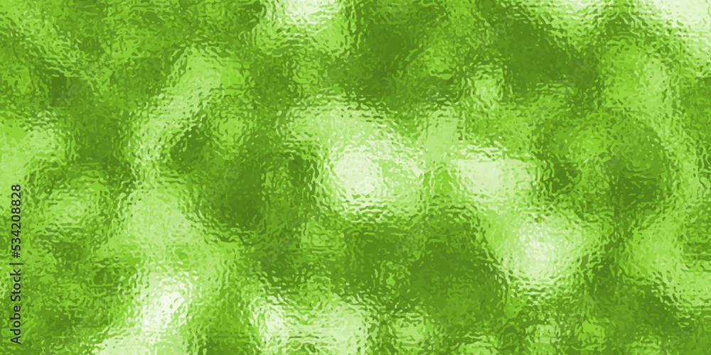 Frosted glass texture.Green glass texture background.Light matte ...