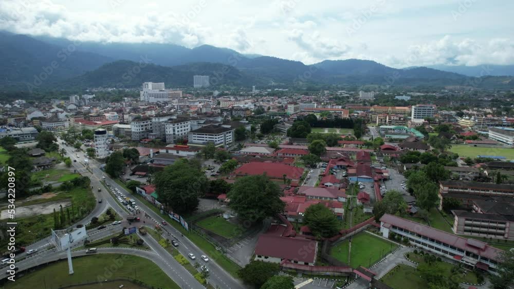Taiping, Malaysia - September 24, 2022: The Landmark Buildings and ...