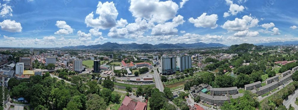Ipoh, Malaysia - September 24, 2022: The Landmark Buildings and Tourist ...