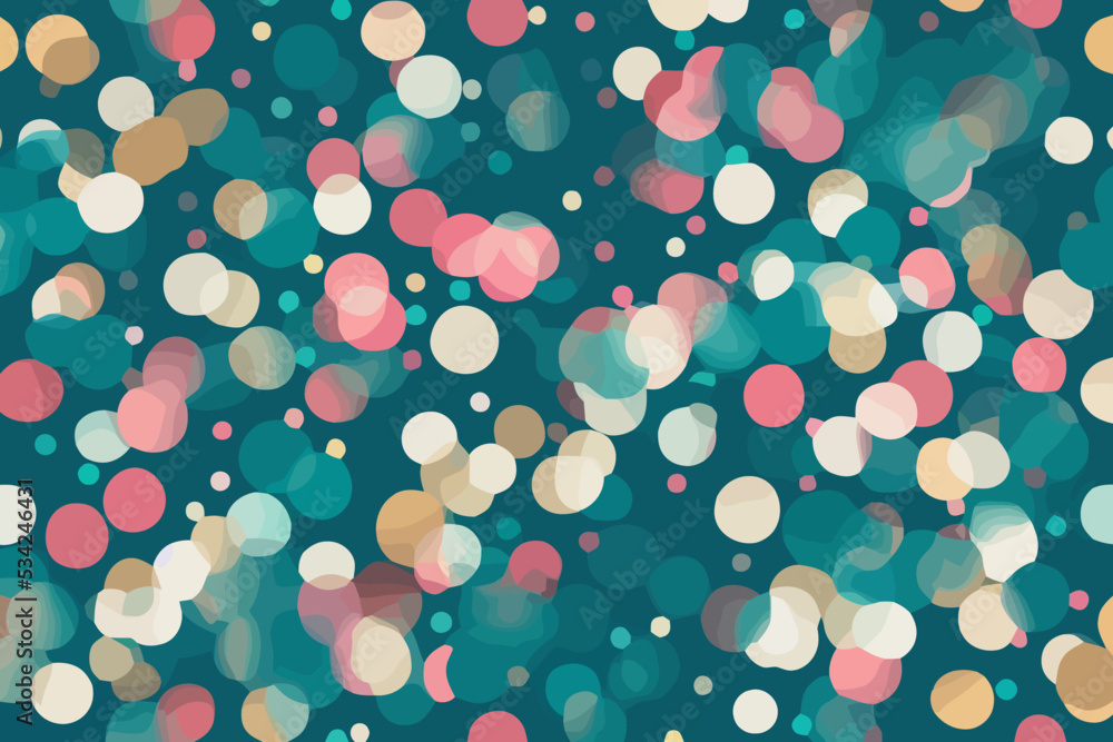 sparse confetti dotty border texture, background Stock Vector | Adobe Stock