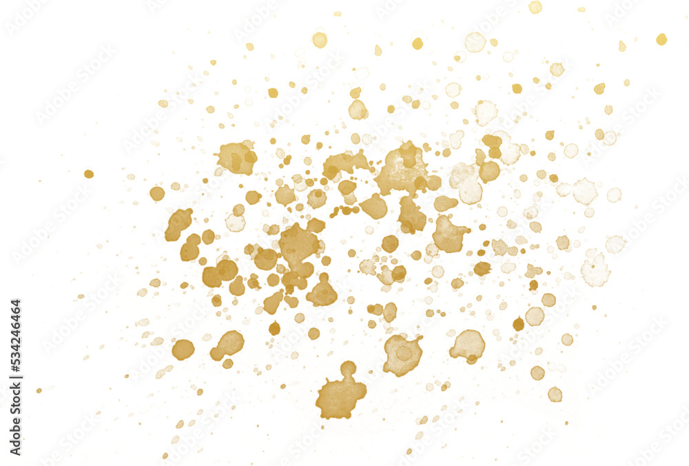 Gold Splatter Paint Splash Stock Illustration | Adobe Stock