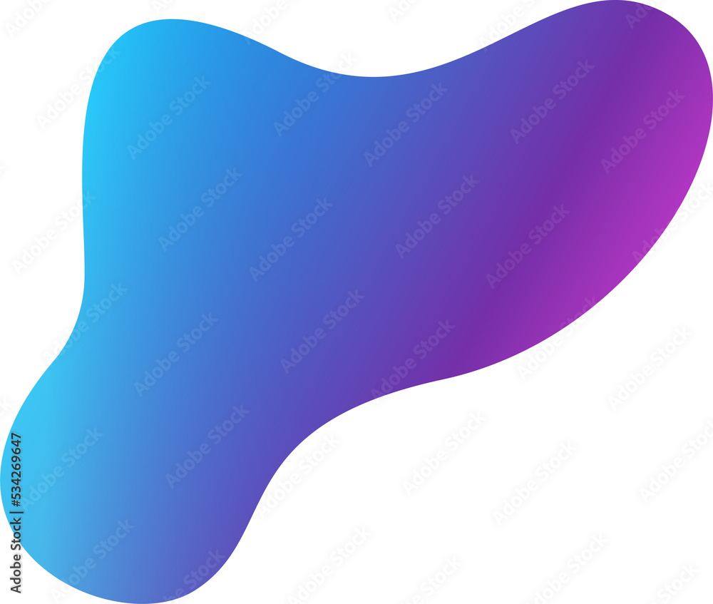 Blob design shape. PNG with transparent background Stock Illustration ...