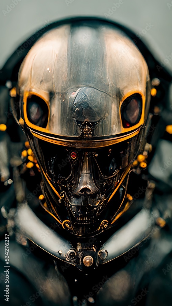 Artificial intelligence. Robots. Futuristic interpretation. Future 2025 ...