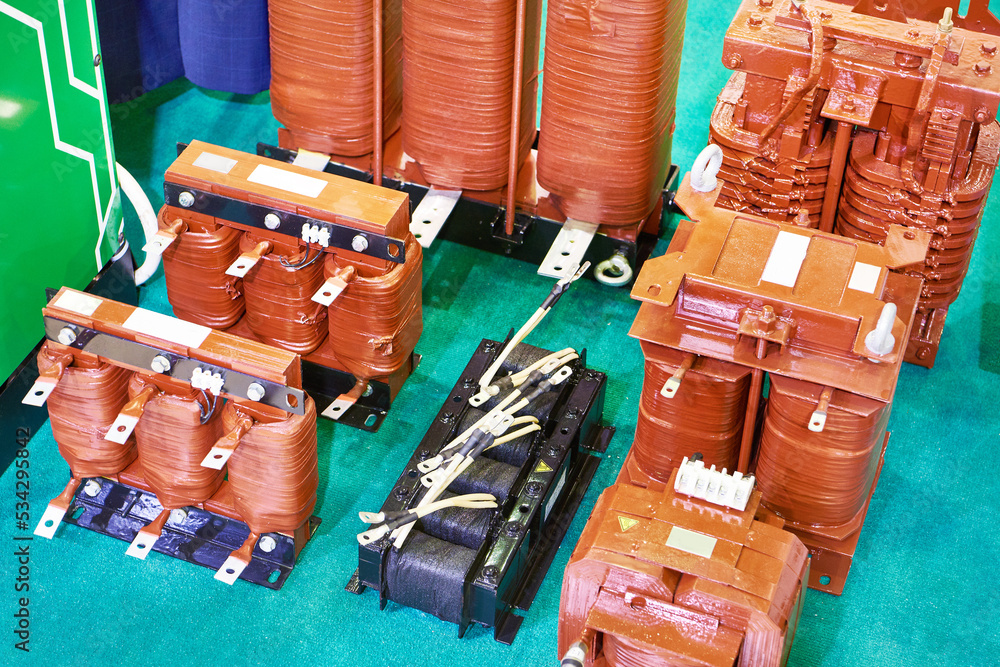 High voltage transformers Stock Photo | Adobe Stock