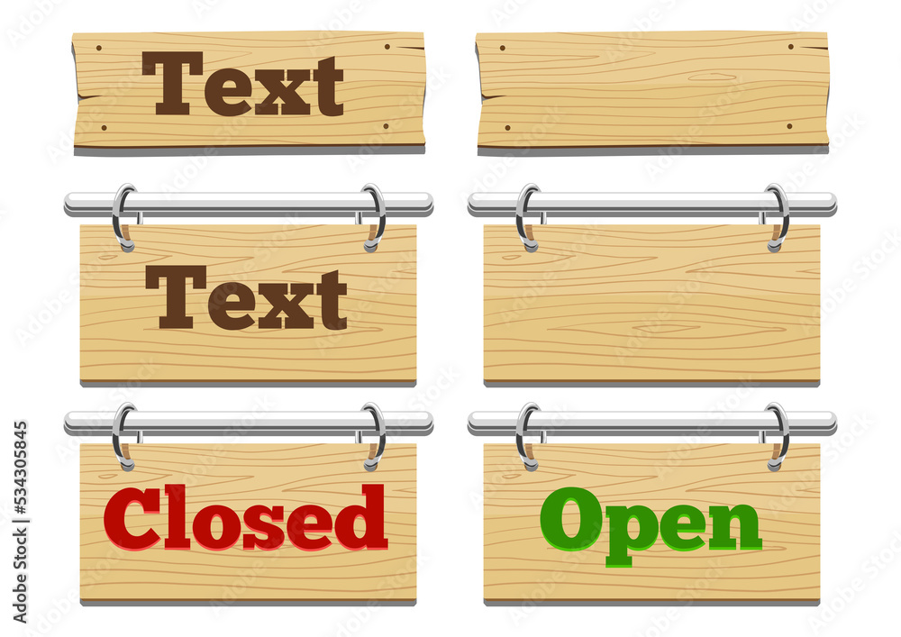Wooden placeholders for text PNG illustration with transparent ...