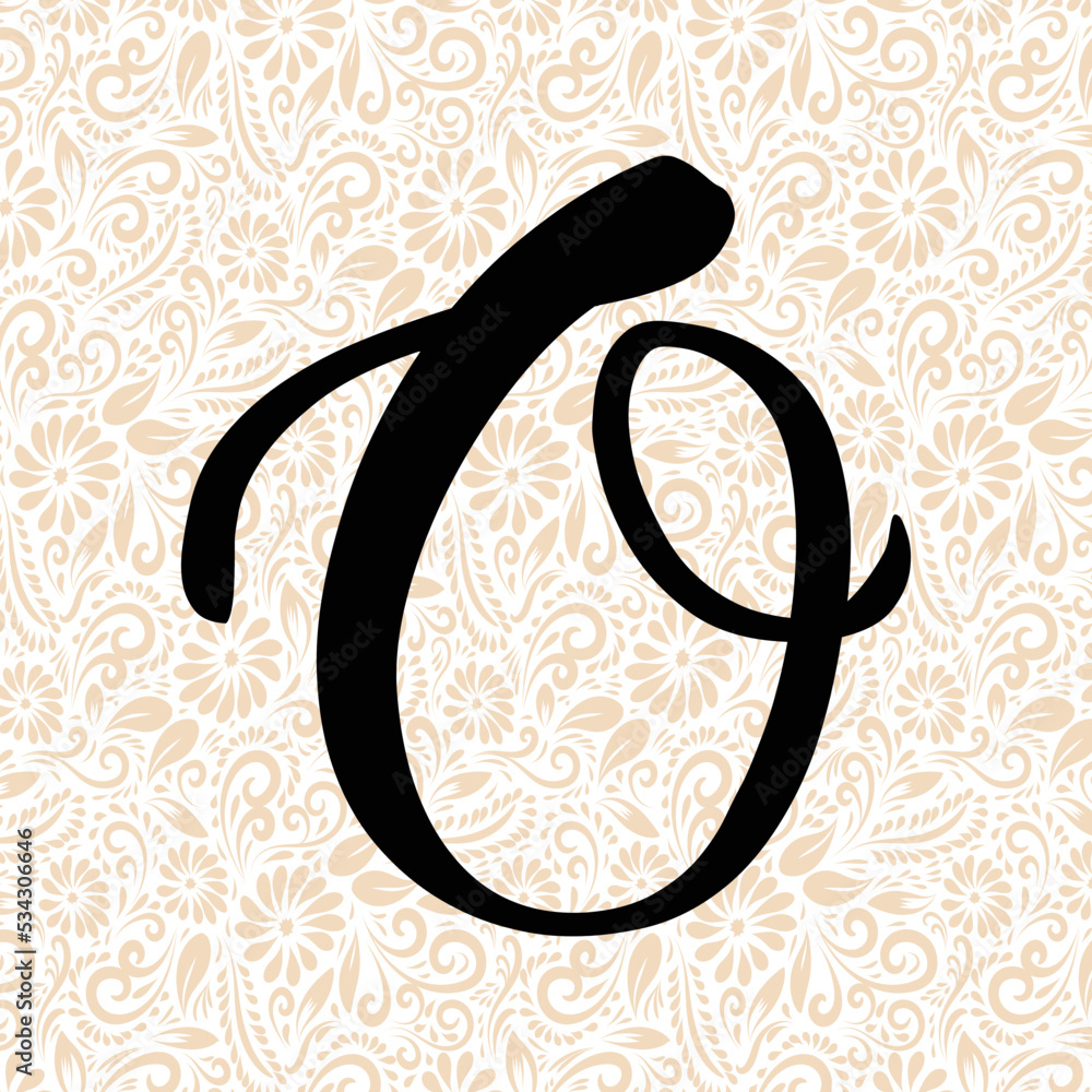 Sweet Alphabet O UPPER , Black alphabet vector, alphabet vector ...