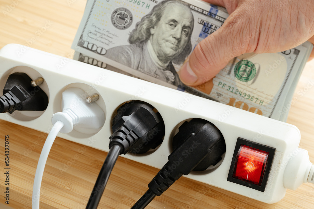 Increases in electricity prices in the United States, Energy concept ...