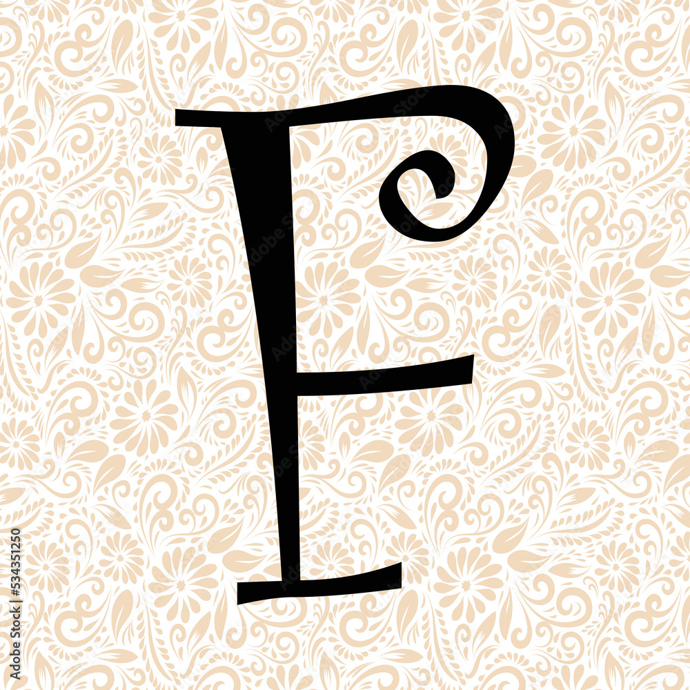 Curlz Alphabet F UPPER , Black alphabet vector, alphabet vector ...