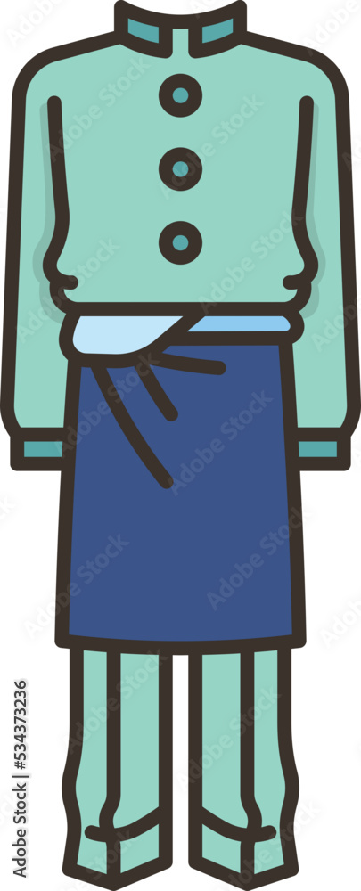 baju icon Stock Vector | Adobe Stock