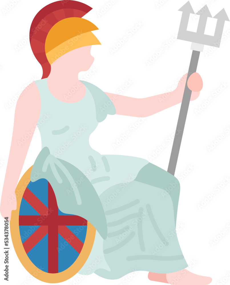 britannia icon Stock Vector | Adobe Stock