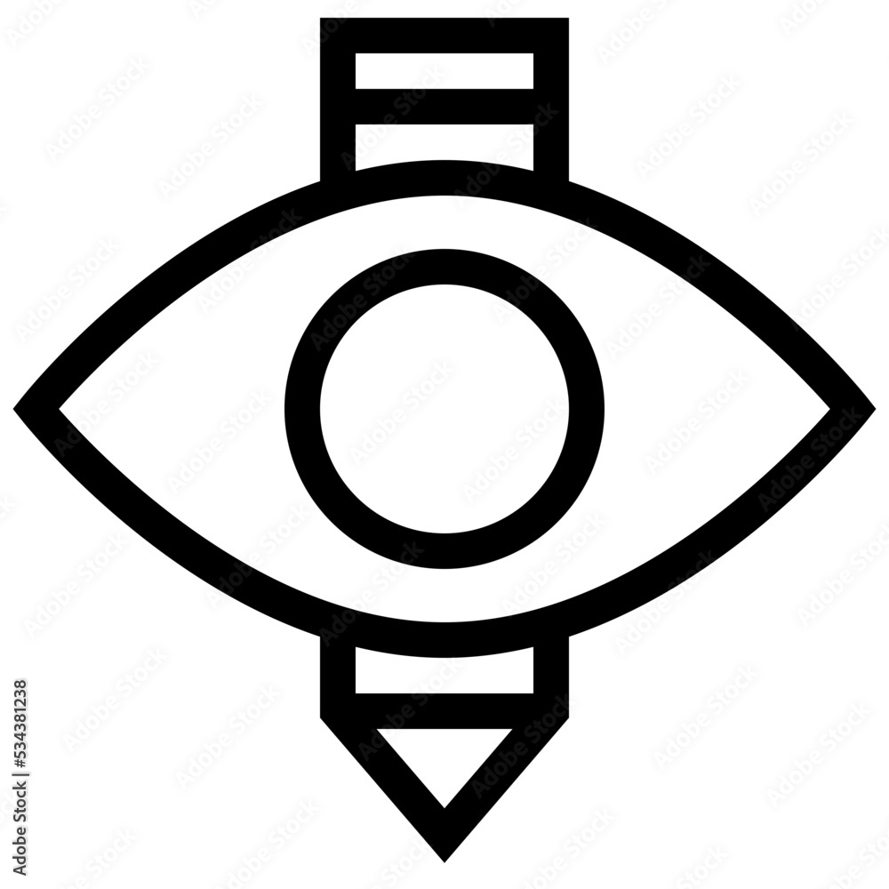 visual modern style icon Stock Vector | Adobe Stock