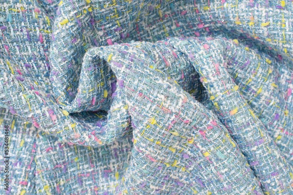 Fabric tweed texture, background. Tweed real fabric texture seamless ...