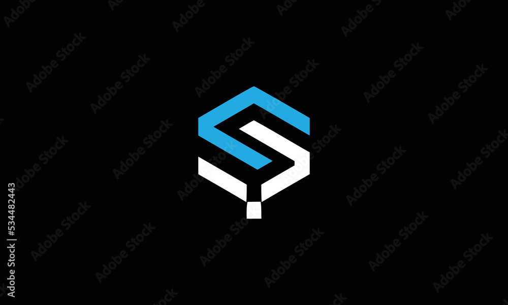 Minimal elegant monogram art logo. Outstanding professional trendy ...