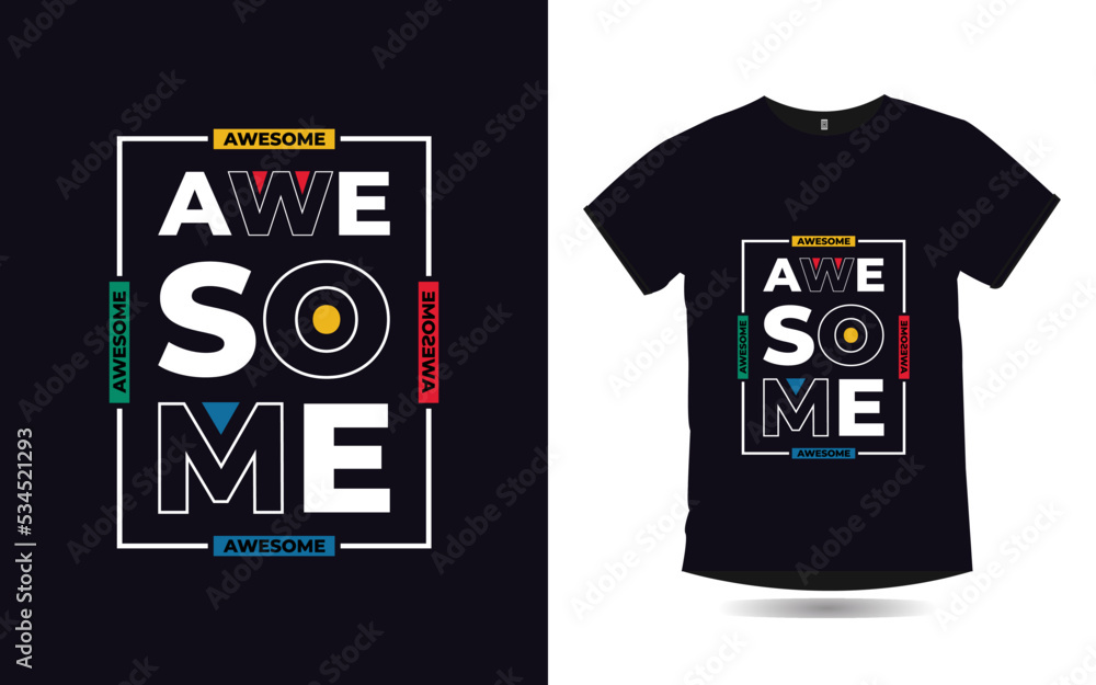 Awesome modern urban style typography t-shirt design Stock Vector ...