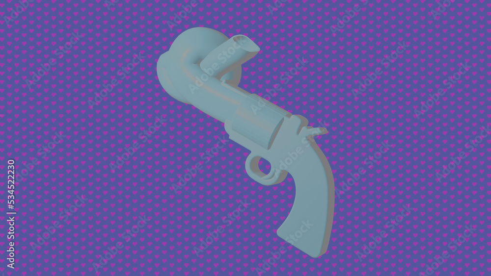 gun with a knot, a knotted gun to illustrate the International Day of ...