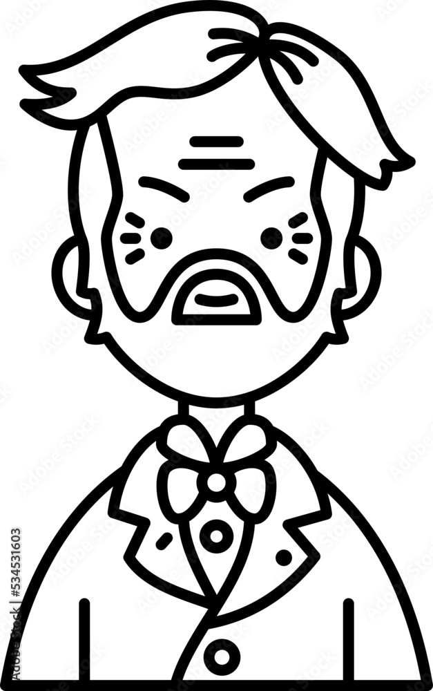 louis icon Stock Vector | Adobe Stock