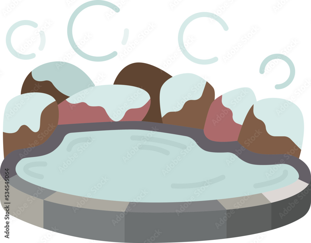 onsen icon Stock Vector | Adobe Stock