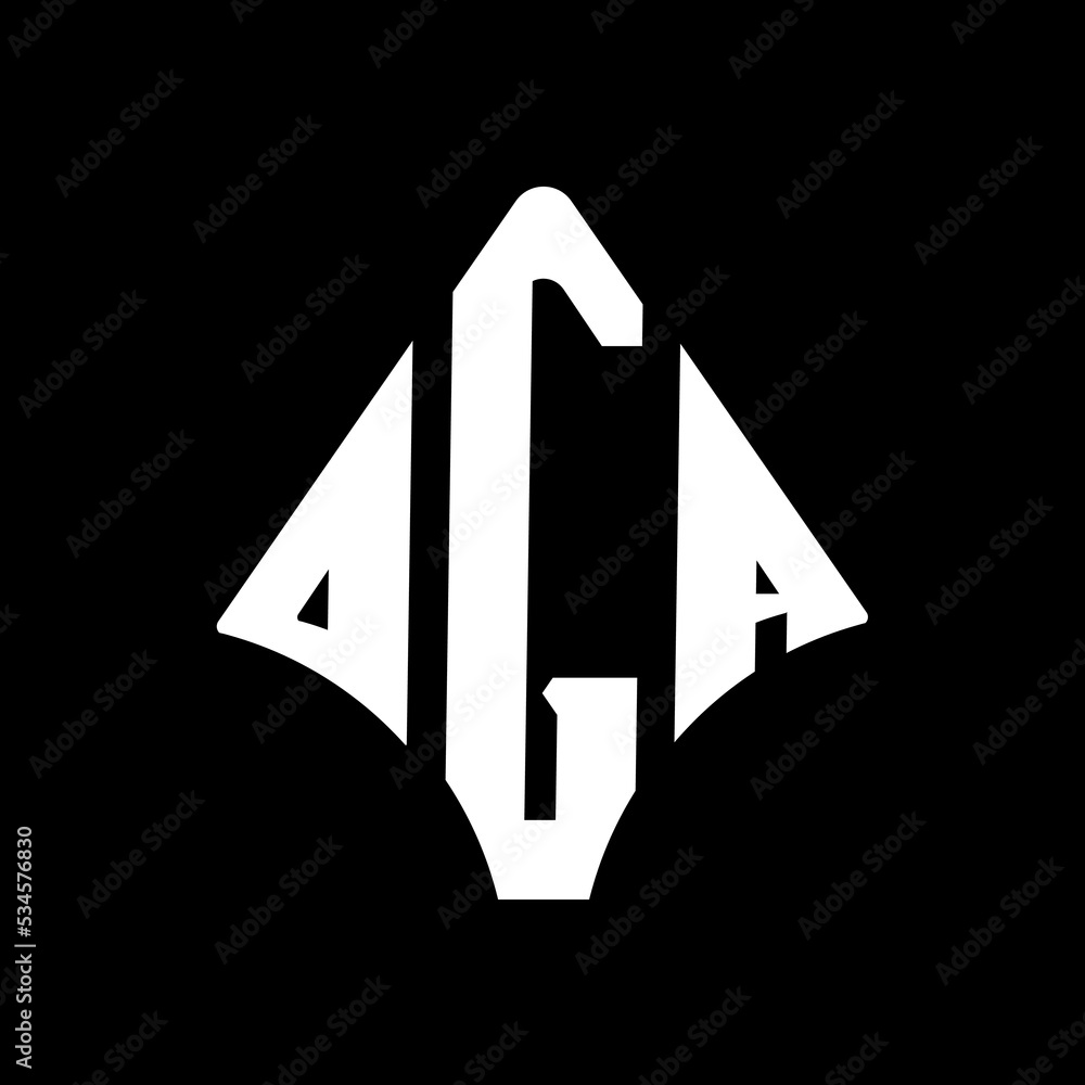 DGA logo. DGA letter. DGA letter logo design. DGA modern and creative ...