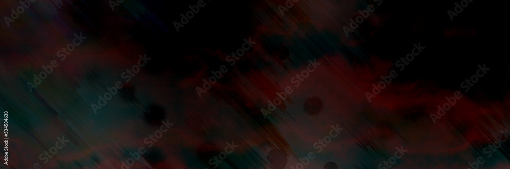 Splashed background with red mist texture in back with wind glitch ...