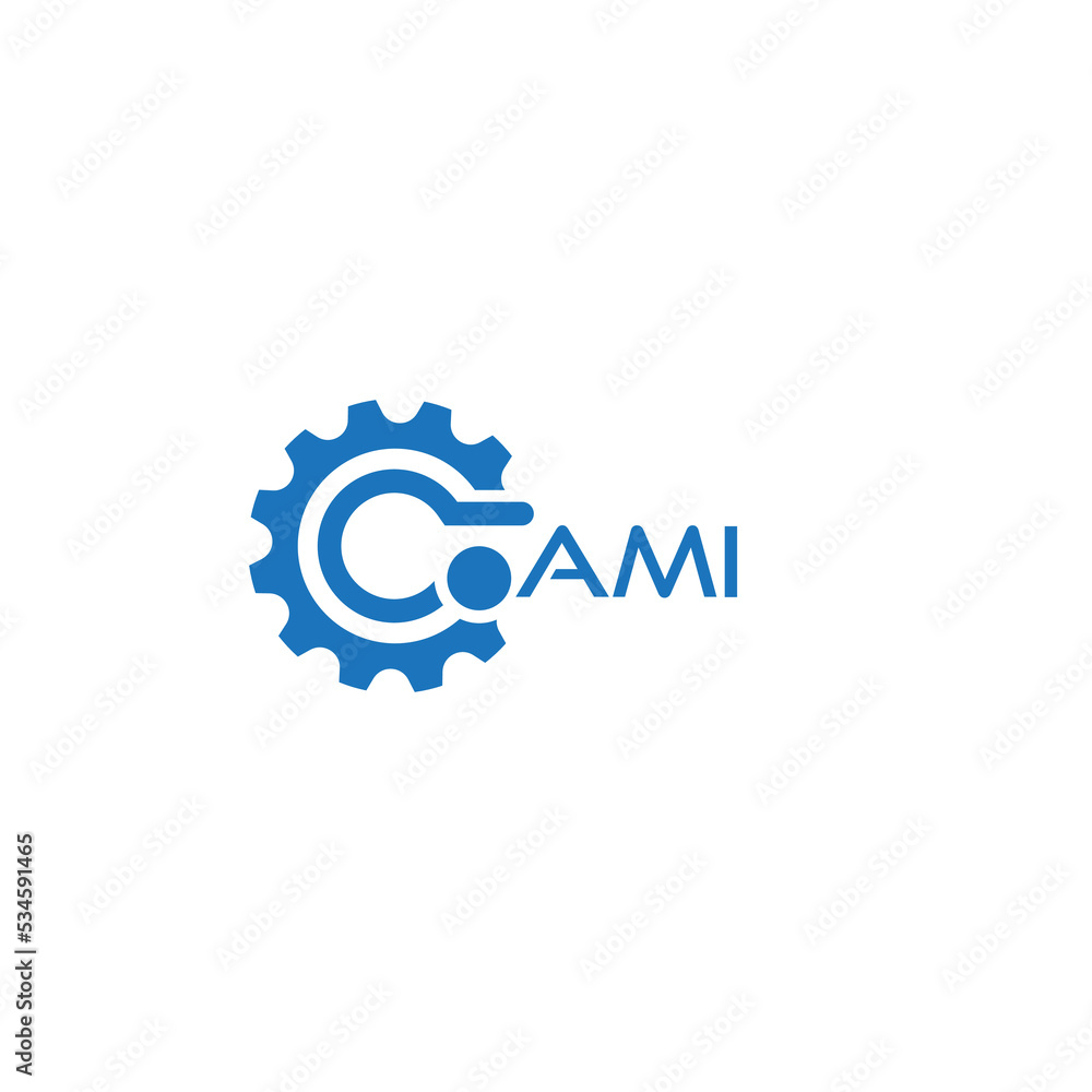 AMI letter design for logo and icon.AMI typography for technology ...
