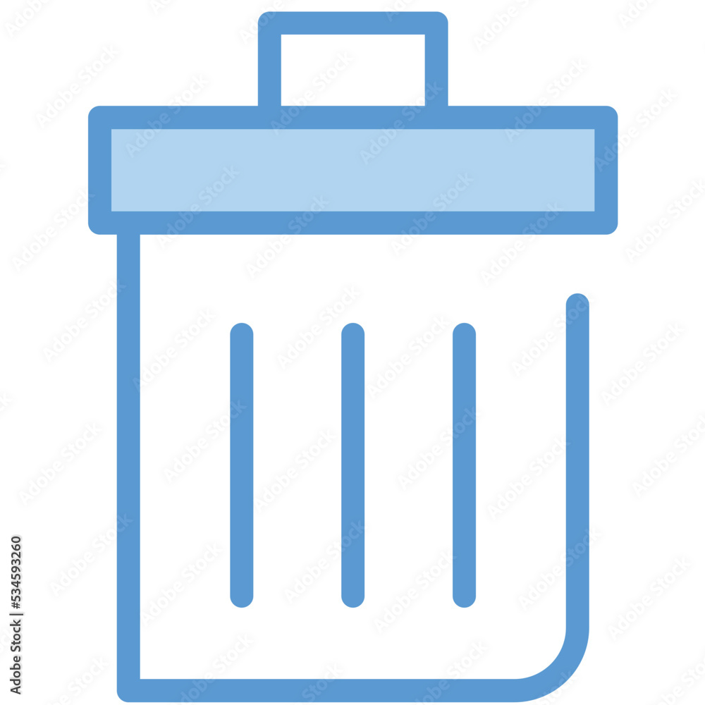 garbage can, recycle bin, rubbish, bin, trash, trash can, icon, ux, ui ...