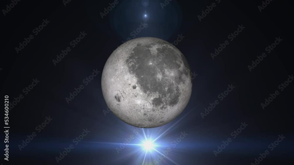 Vidéo Stock Spinning Haumea planet in rotation, Haumea planet rotating ...