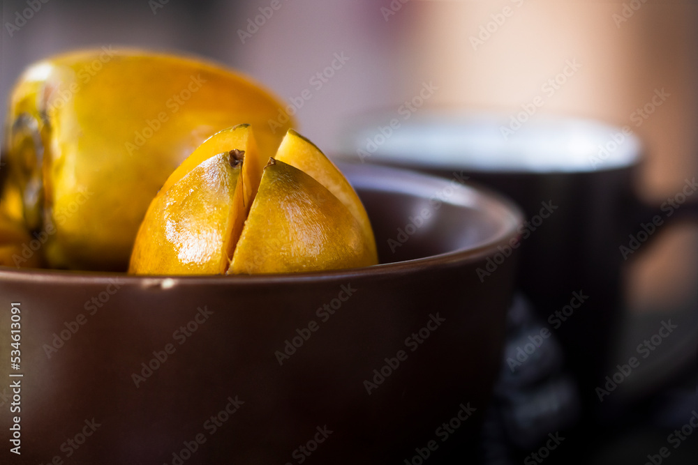 Bactris gasipaes fruta exótica de la región tropical y subtropical de ...