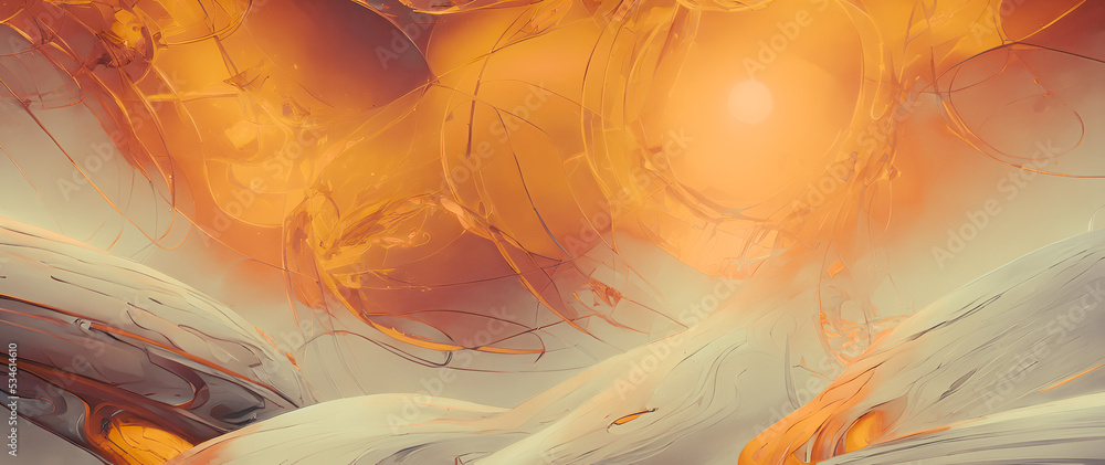 Artistic concept painting of a beautiful texture with simple shape and ...