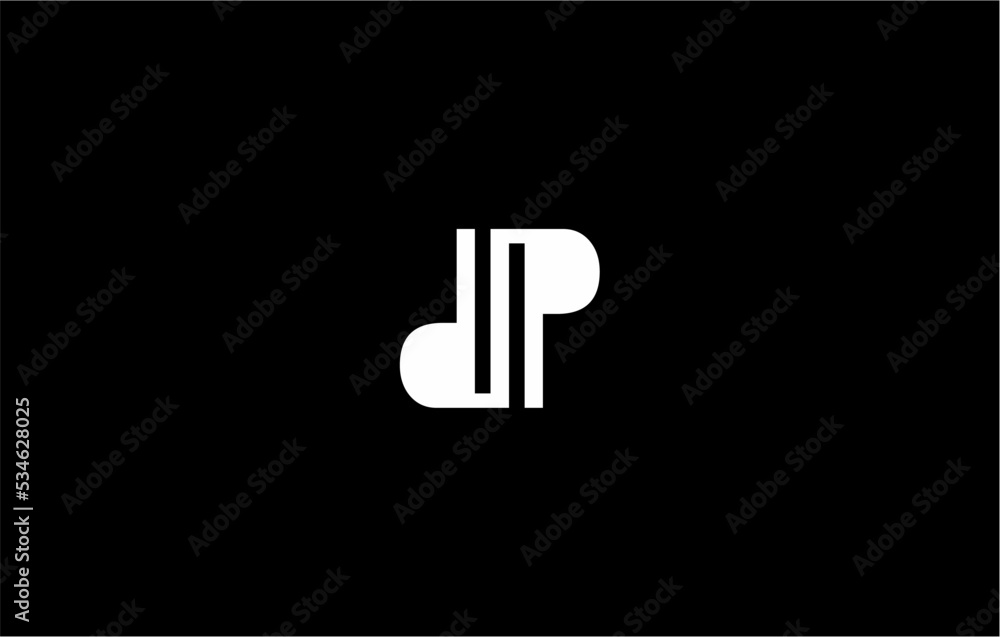 logo inisial dp Stock Vector | Adobe Stock