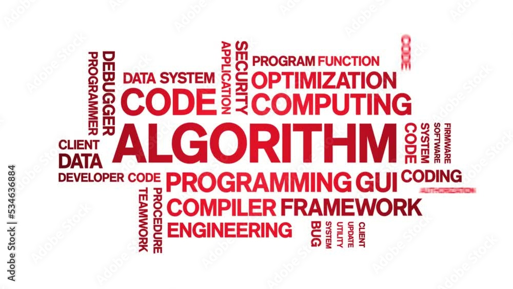 Algorithm animated tag word cloud;text design animation kinetic ...