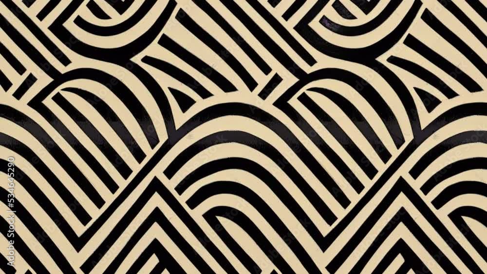 Collection seamless looping animations with variety abstract shapes ...