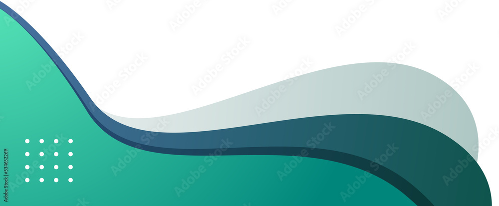 modern header and footer with wave flow gradient Stock Illustration ...