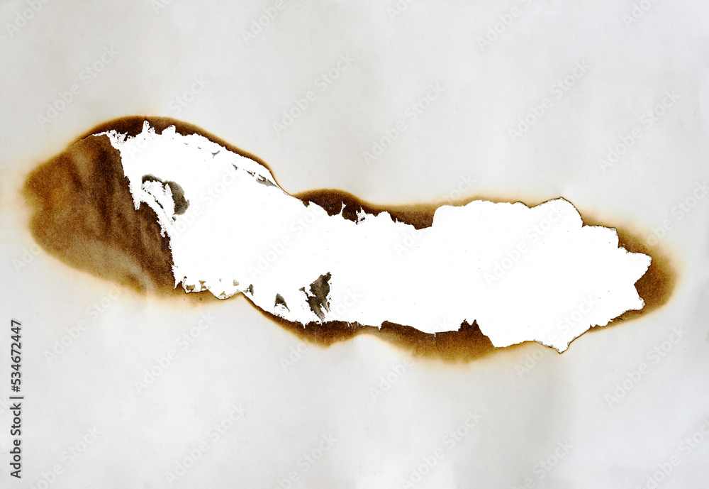 burnt paper frame for texture overlay. damaged white paper with burnt ... burnt paper frame for texture overlay. damaged white paper with burnt ...