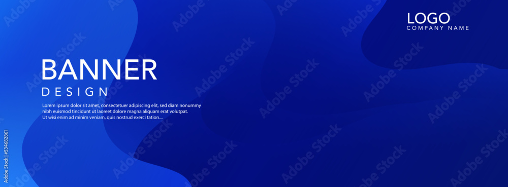 Abstract blue background with waves, social network concept, Blue ...