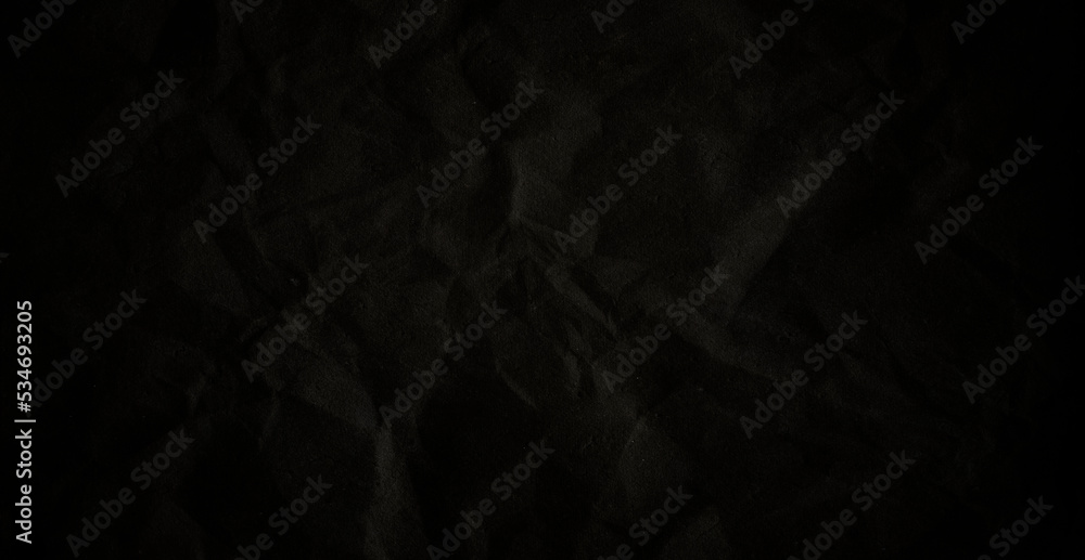 Black crumpled paper background or texture Stock Photo | Adobe Stock