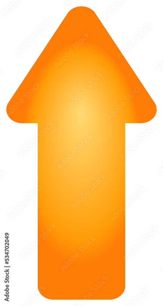 Up arrow simple symbol. PNG with transparent background. Stock ...