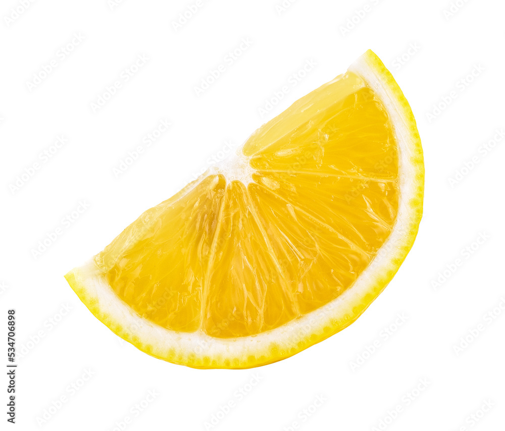 lemon slice isolated on transparent png Stock Photo | Adobe Stock