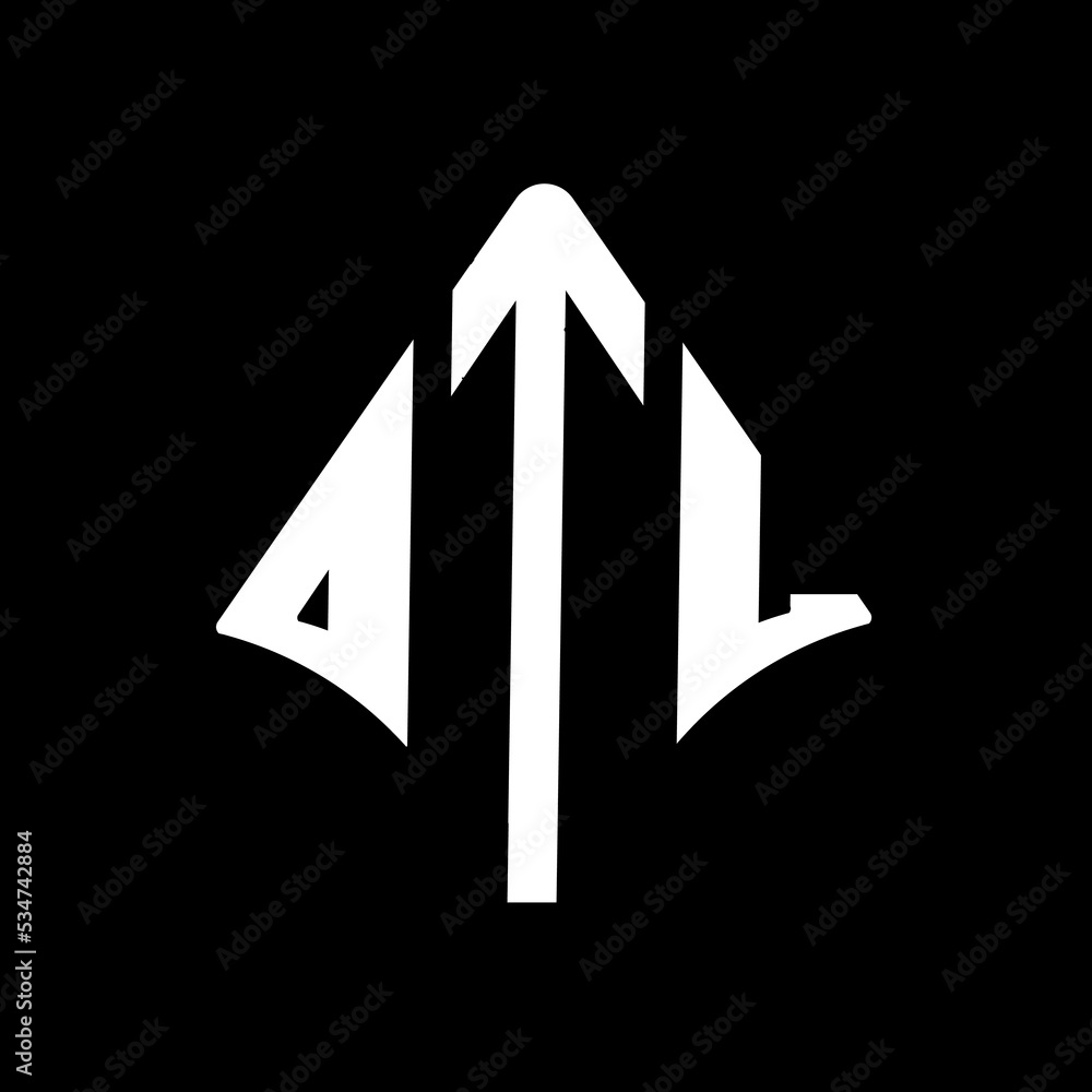 DTL logo. DTL letter. DTL letter logo design. DTL modern and creative ...