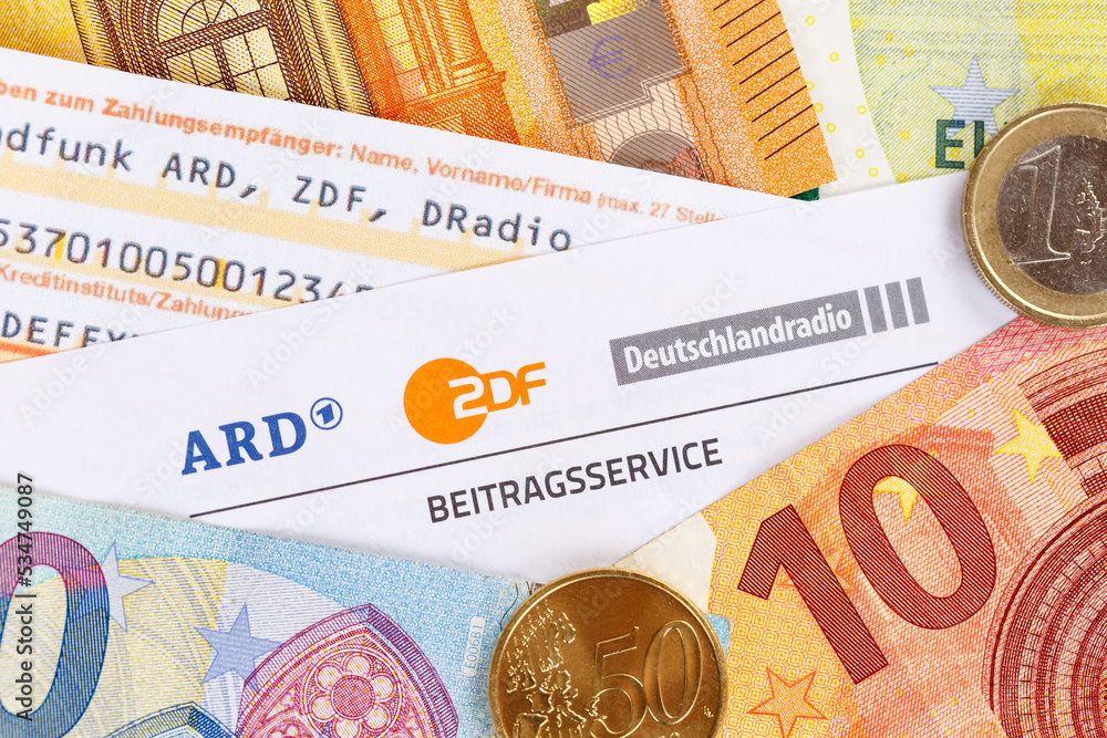 Foto de Beitragsservice von ARD und ZDF Rundfunkgebühr Rundfunkbeitrag ...