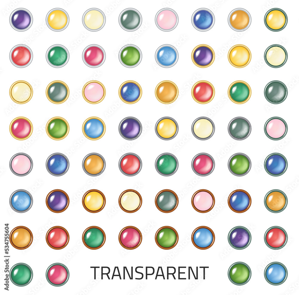PNG transparent translucent gems collection, color gemstones and ...