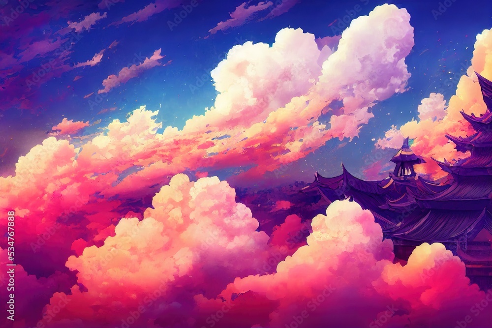 anime style, Jakarta Indonesia June 22 2022 The Capital City of ...