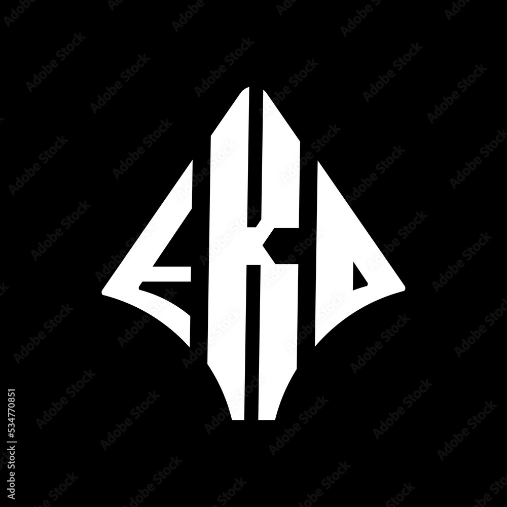 EKO logo. EKO letter. EKO letter logo design. EKO modern and creative ...